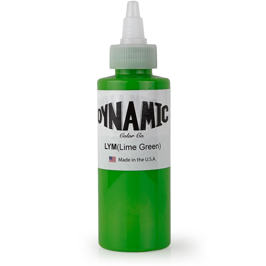 Dynamic Lime Green Tattoo Ink - 4oz – Kingpin Tattoo Supply