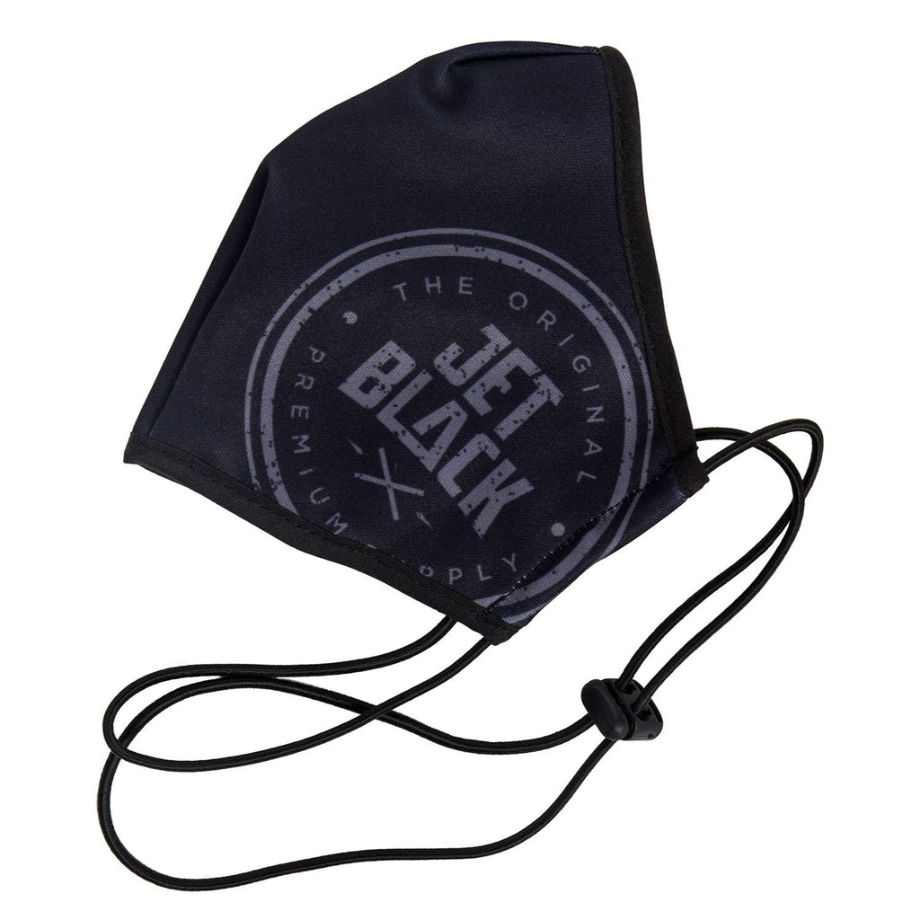 Jet Black Supply Artist Mask Jet Black Logo – Kingpin Tattoo Supply