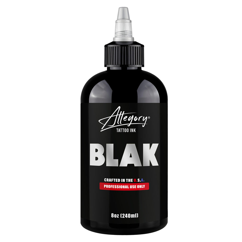 Allegory Blak Ink - 8Oz Tattoo Ink | Kingpin Tattoo Supply