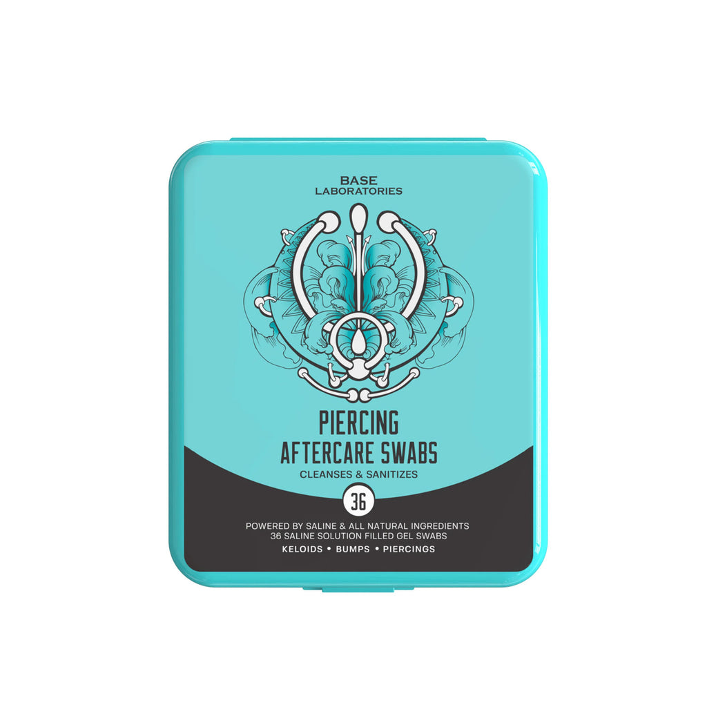 Base Labs Piercing Aftercare Swabs Soothe Bumps & Keloids – Kingpin ...