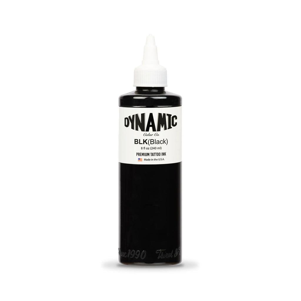 Dynamic Black Tattoo Ink - 8oz – Kingpin Tattoo Supply