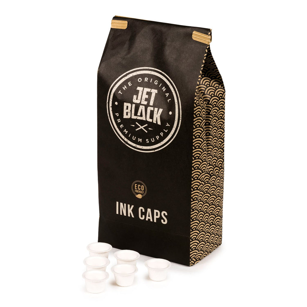 Jet Black Supply Ink Caps #9 Small 10mm 200/Box – Kingpin Tattoo Supply