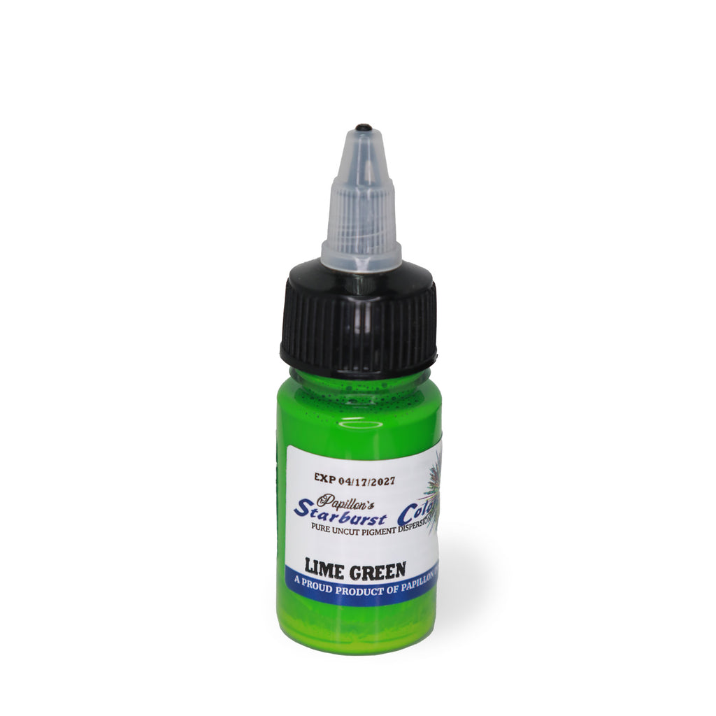 Starburst Tattoo Ink - Lime Green| Premium Quality – Kingpin Tattoo Supply