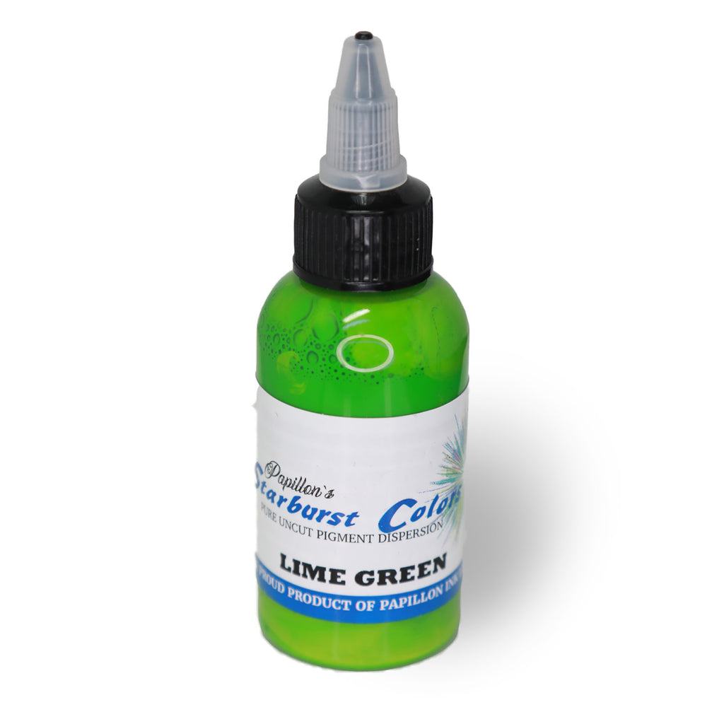 Starburst Tattoo Ink - Lime Green| Premium Quality – Kingpin Tattoo Supply