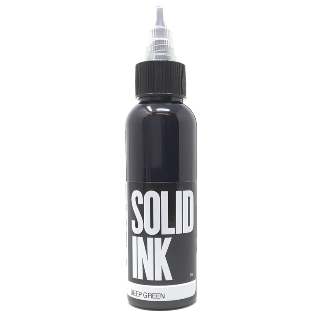 Solid Ink Deep Green – Kingpin Tattoo Supply