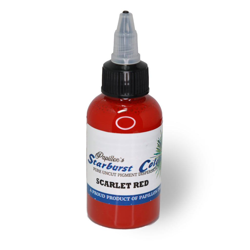 Starburst Tattoo Ink - Scarlet Red | Premium Quality – Kingpin Tattoo ...