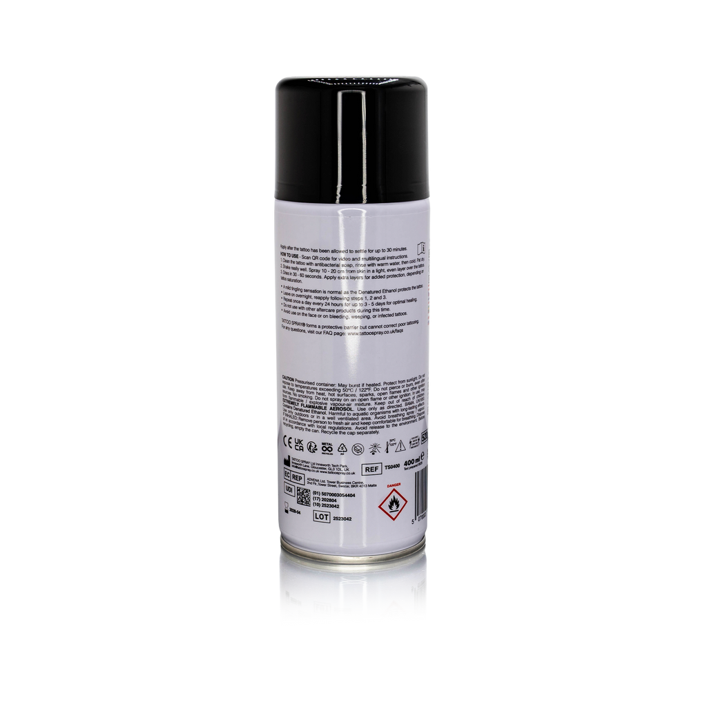 Tattoo Spray – Studio Tattoo Aftercare Spray – Kingpin Tattoo Supply