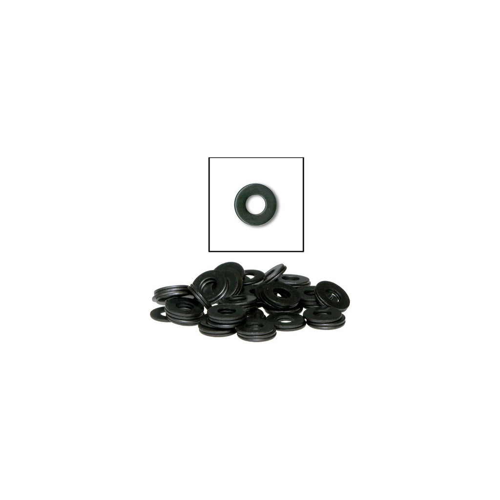 Black Oxide Flat Washer For #8 Screw 10 Pack – Kingpin Tattoo Supply