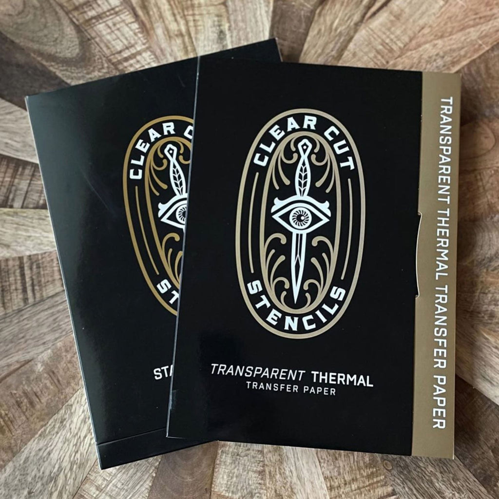 Clear Cut Transparent Thermal Transfer Paper | Kingpin Tattoo Supply