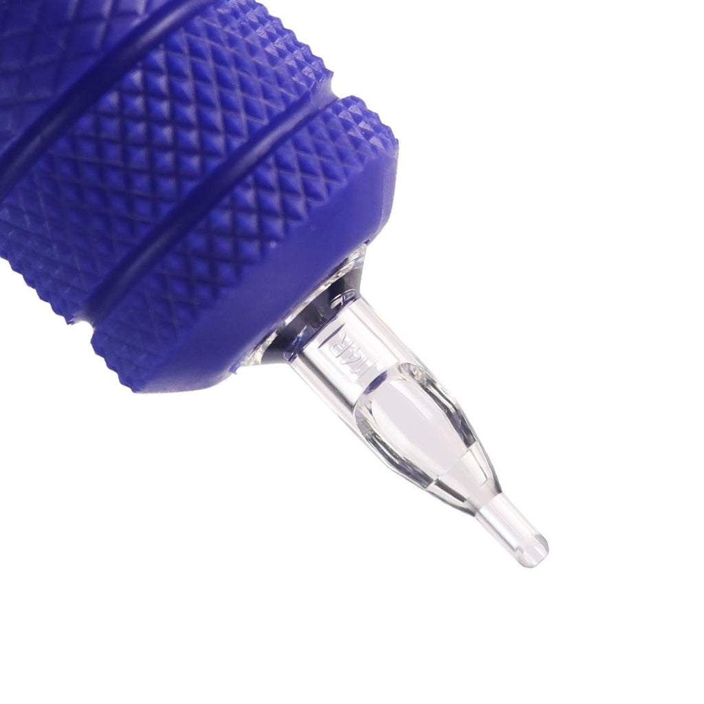 Blue Disposable Tubes Ergo Grip Angled 14 Round 1 1/4" Grip EXPIRING S ...