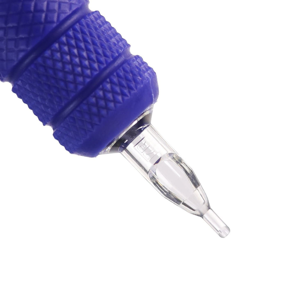 Blue Disposable Tubes Ergo Grip Angled 7 Round 1" Grip 10/Pack EXPIRIN ...