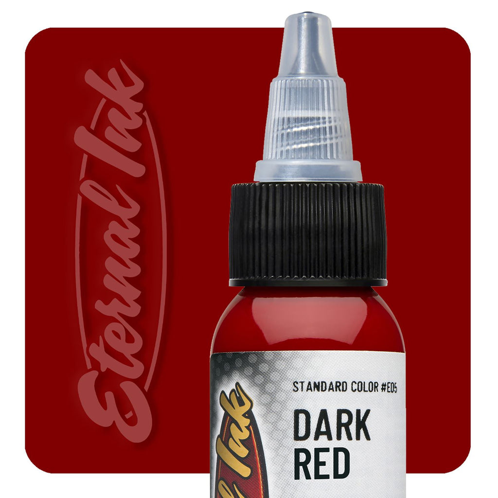 Eternal Tattoo Ink - Dark Red – Kingpin Tattoo Supply