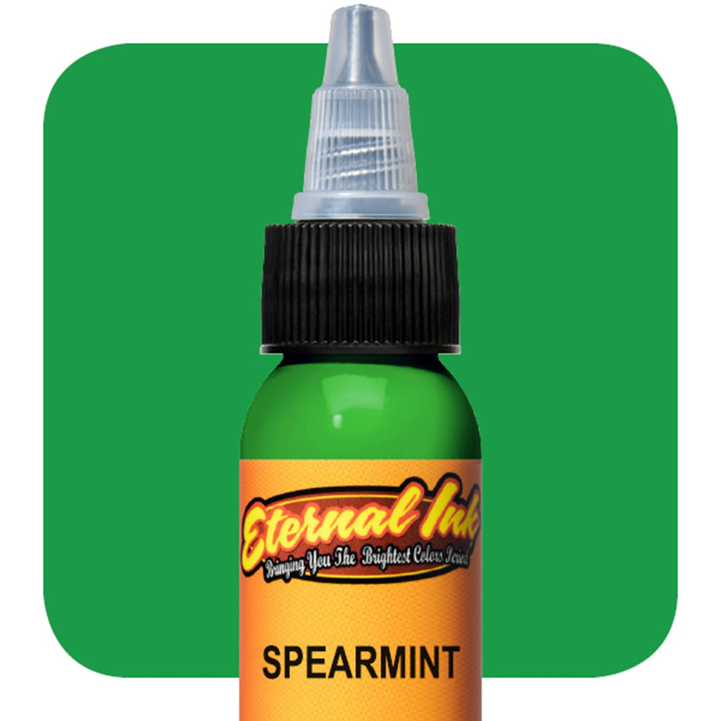 Eternal Tattoo Ink - Spearmint – Kingpin Tattoo Supply