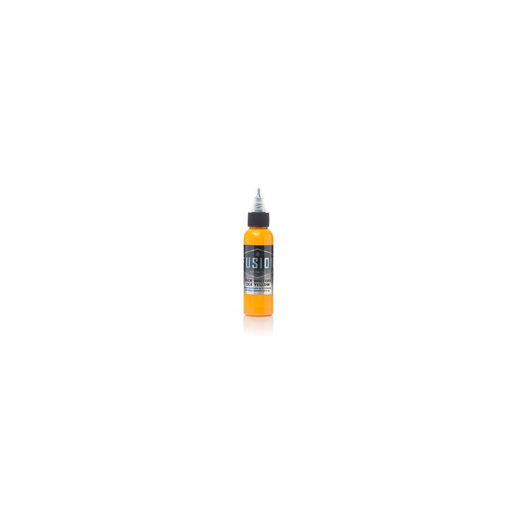 Fusion Ink - Rick Walters Signature - Ole Yellow – Kingpin Tattoo Supply