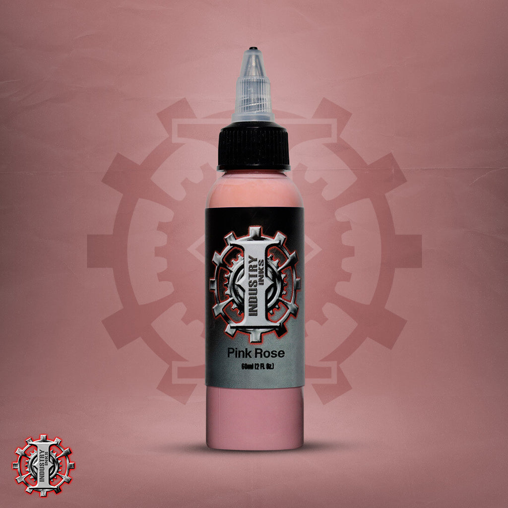 Industry Inks - Pink Rose Tattoo Ink – Kingpin Tattoo Supply