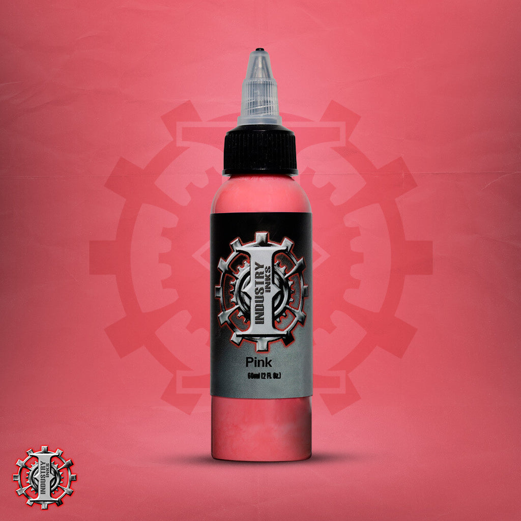 Industry Inks - Pink Tattoo Ink – Kingpin Tattoo Supply