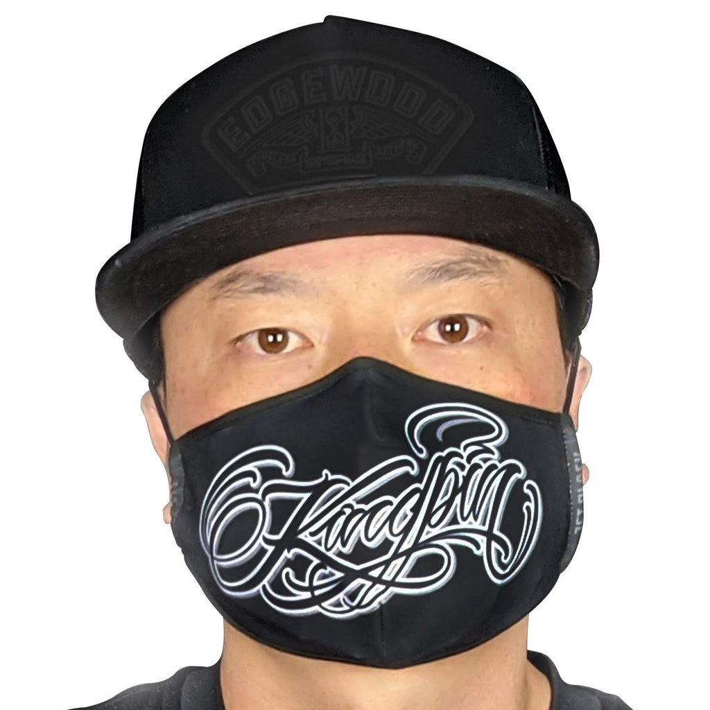 Jet Black Supply Artist Mask Kingpin Logo by Big Meas – Kingpin Tattoo ...