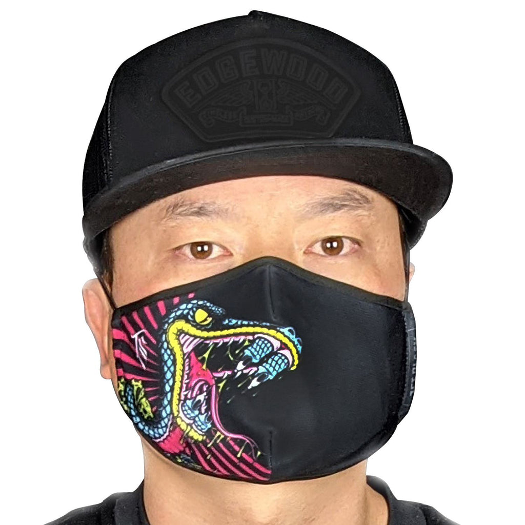 Jet Black Supply Artist Mask Featuring Art by T.F. Cobra – Kingpin ...