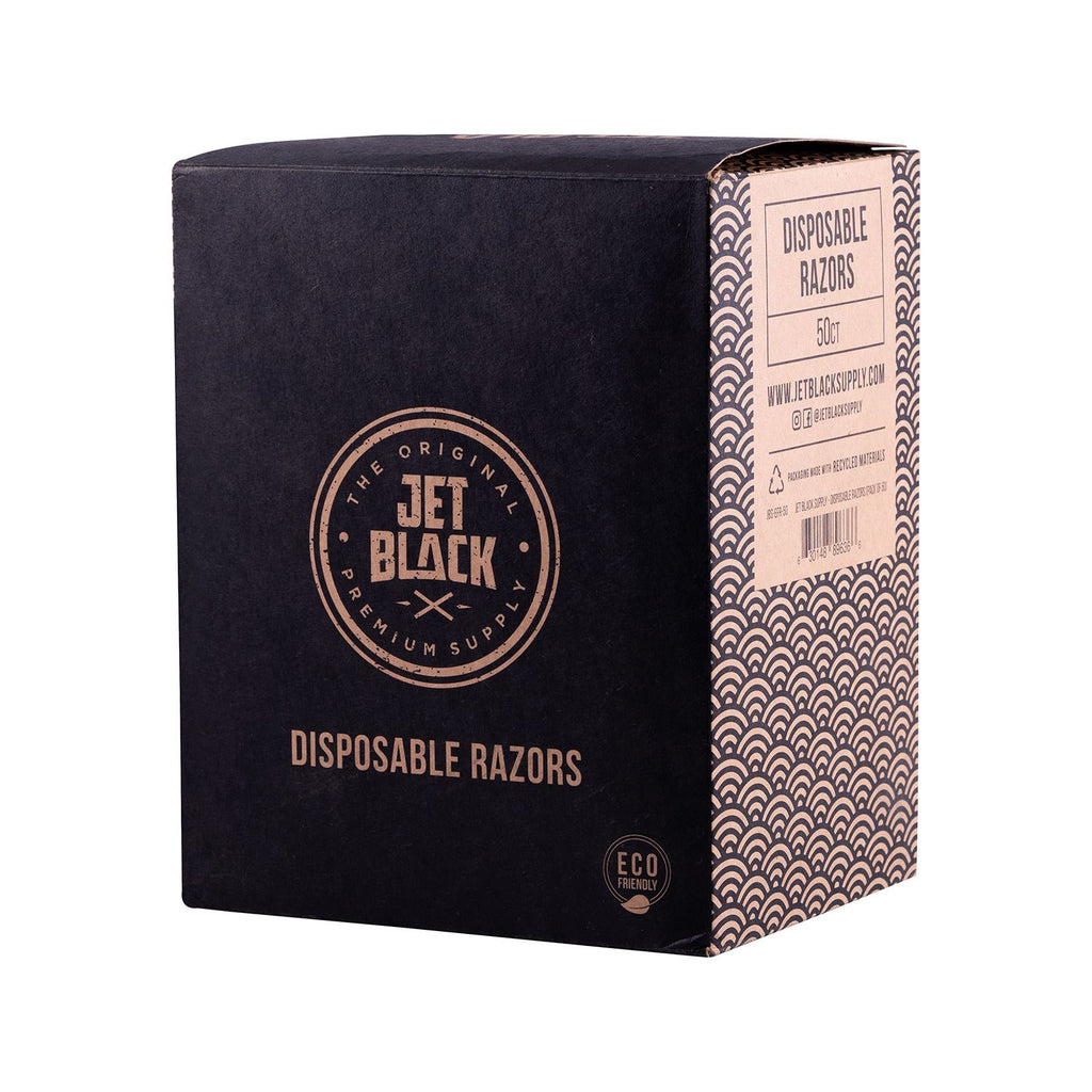Jet Black Eco-Friendly Razors 50/Box – Kingpin Tattoo Supply