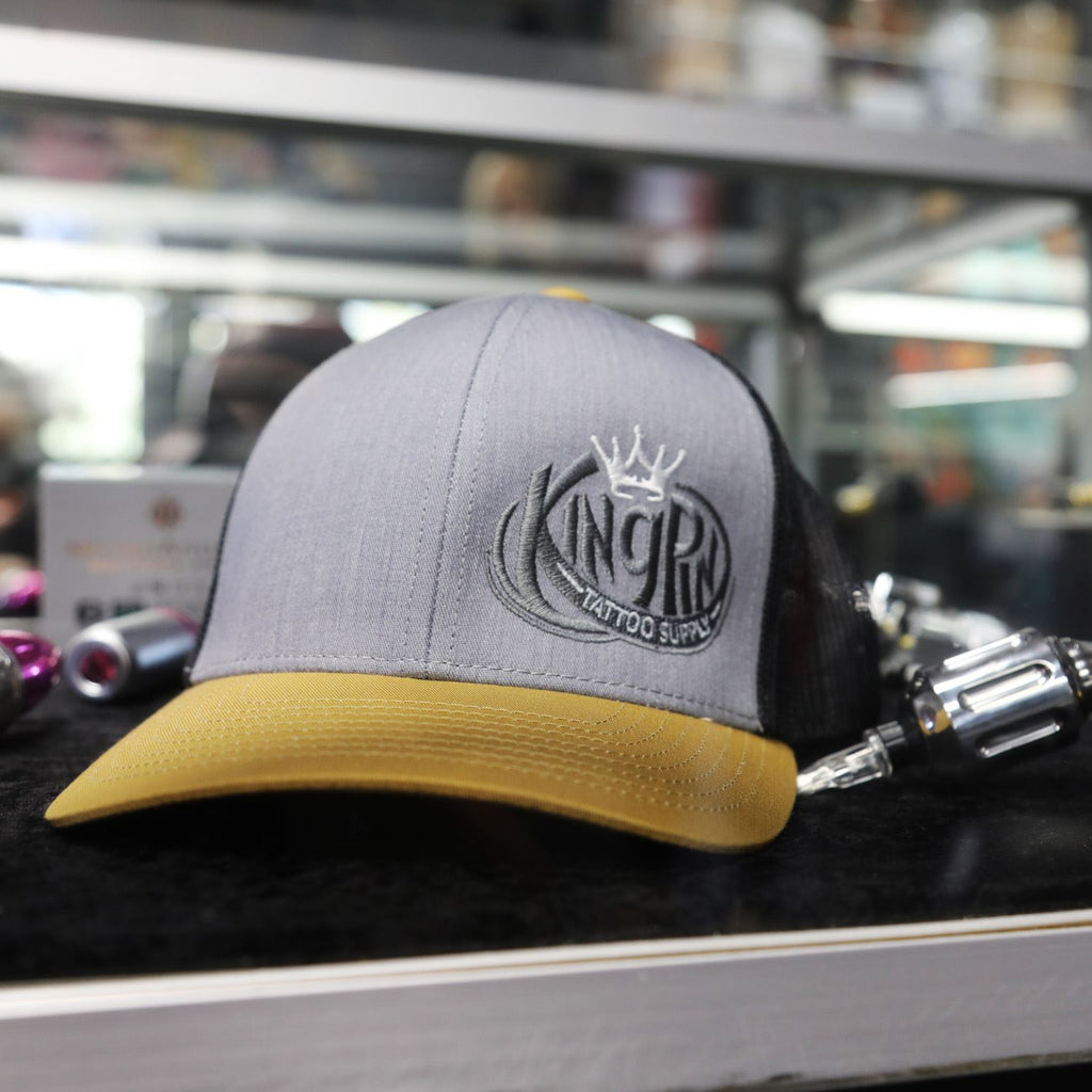 Kingpin Logo Amber Gold Hat – Kingpin Tattoo Supply
