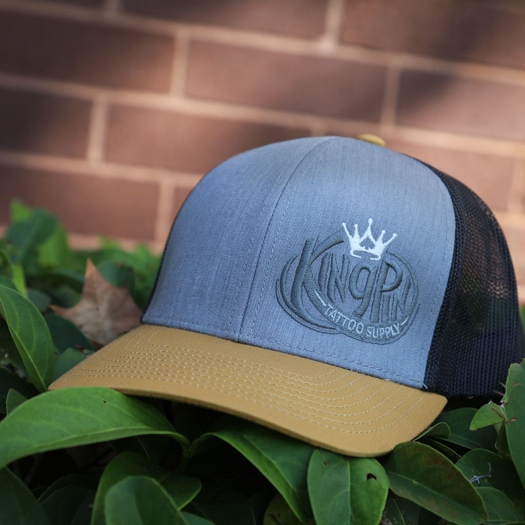Kingpin Logo Amber Gold Hat – Kingpin Tattoo Supply