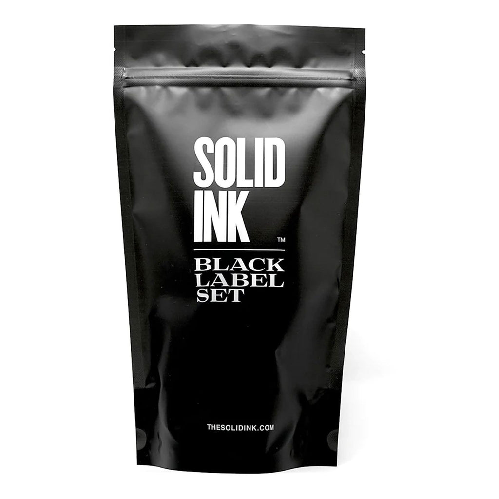 Solid Ink Pre-Packaged Black Label Grey Wash Set – Kingpin Tattoo Supply