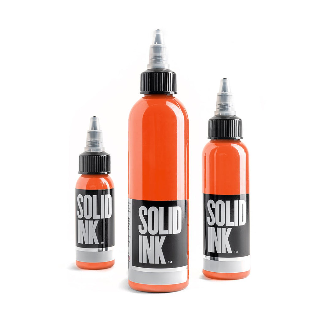Solid Ink Orange – Kingpin Tattoo Supply