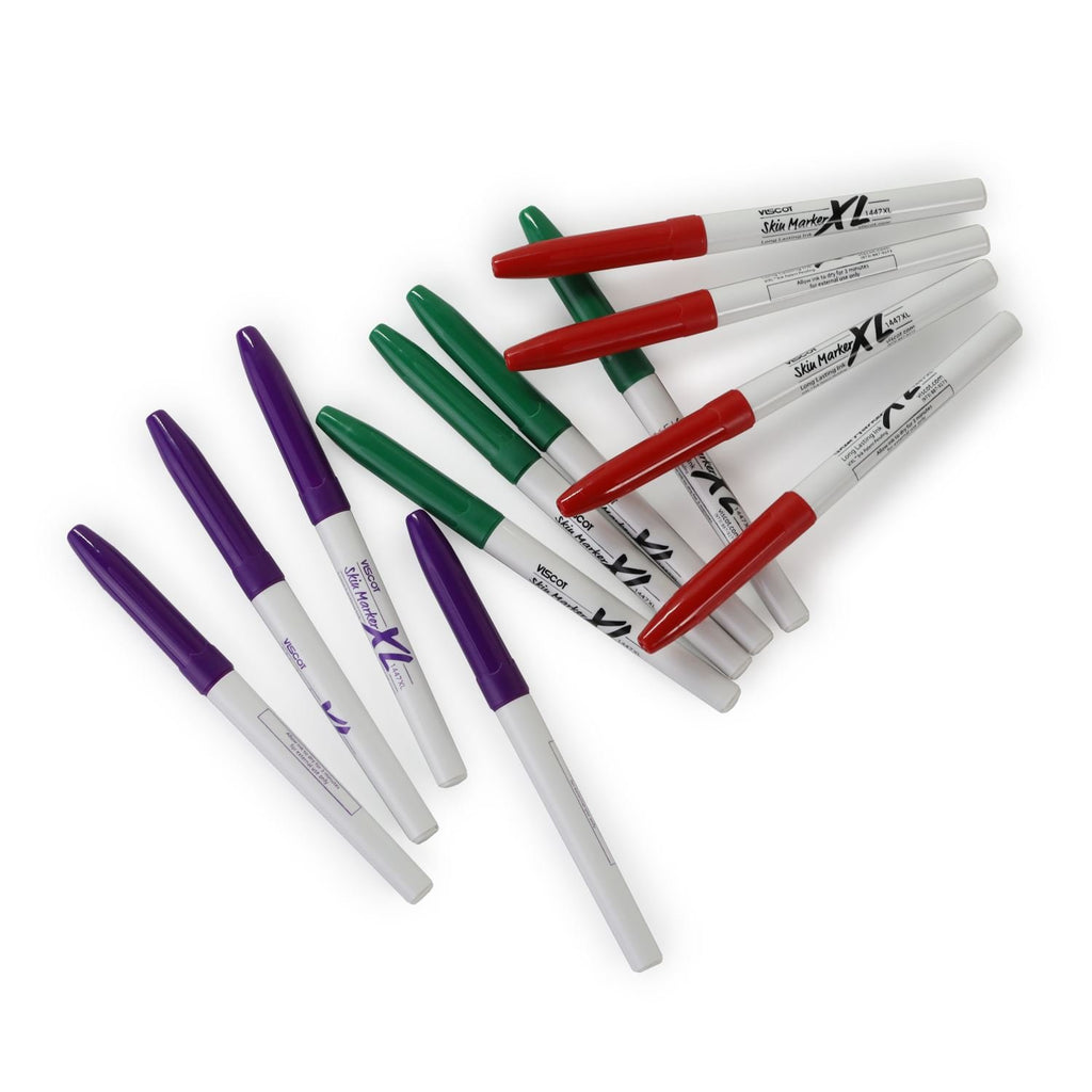 Viscot Marker 1447XL 12 Pack of Red, Green and Purple – Kingpin Tattoo ...